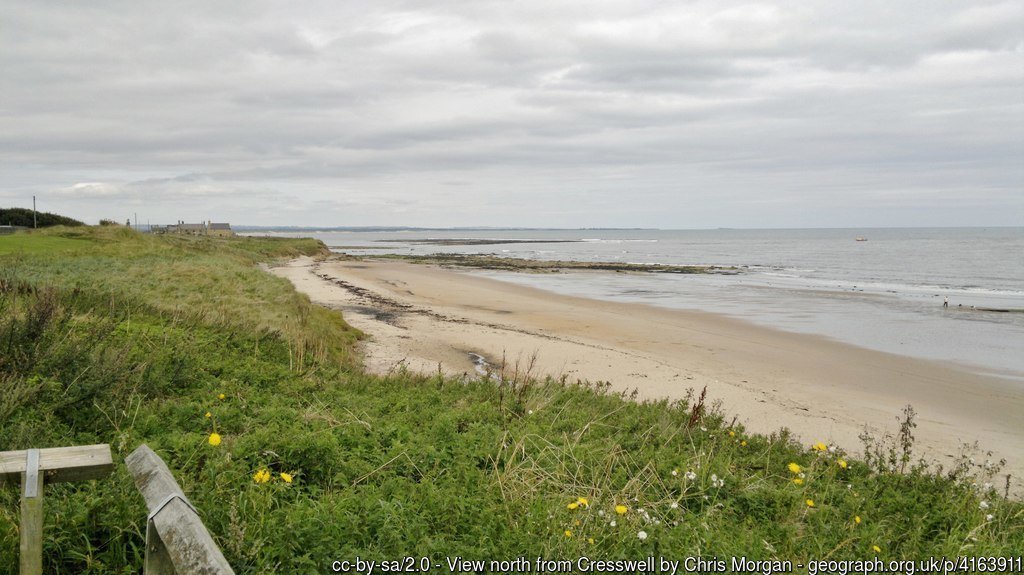Walk the England Coast Path - South Bents to Amble | Walk The England ...